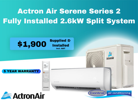 Central Air | Supply & Installation of Air Conditioning Systems in Sydney